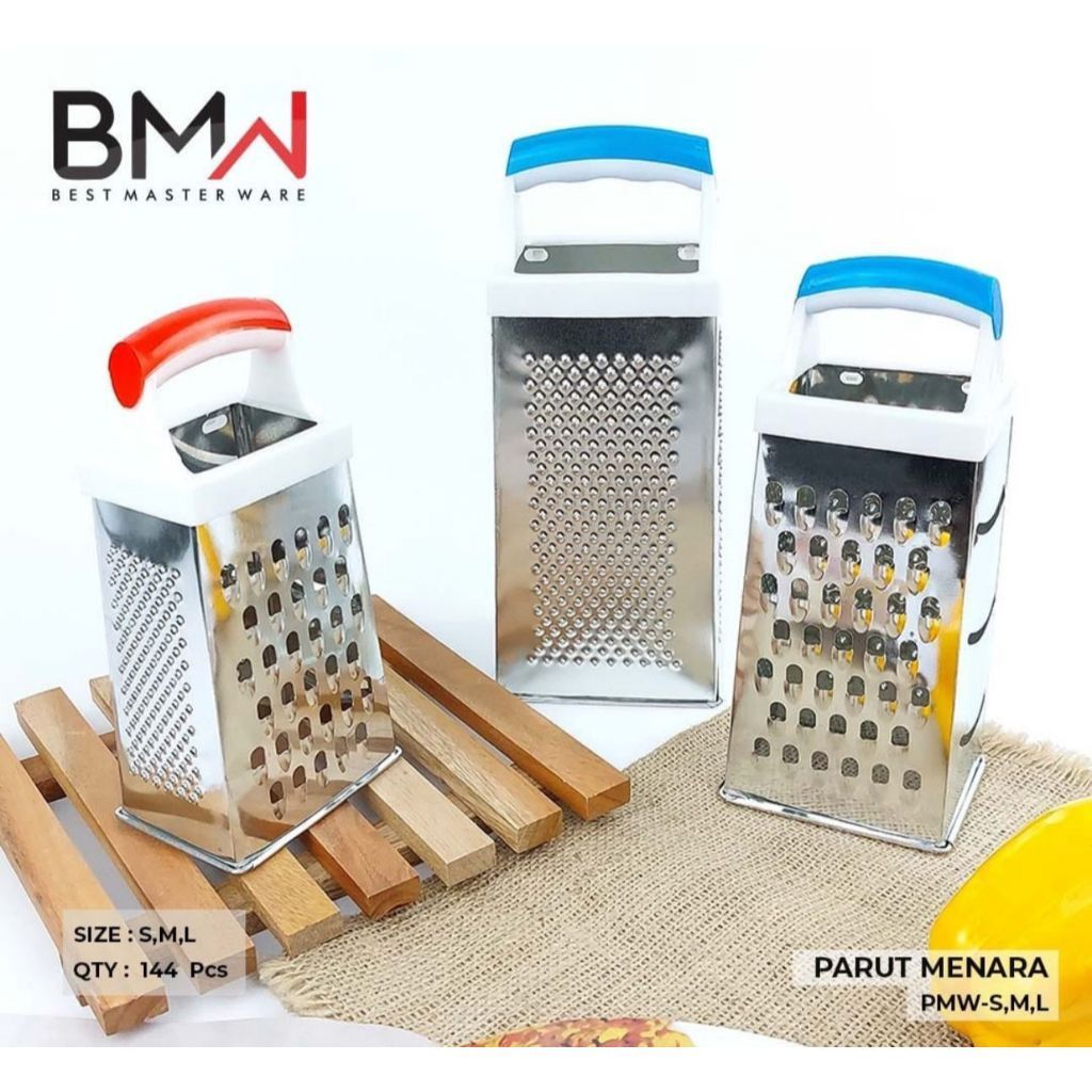 Jual Parutan Multifungsi 4 In 1 Parutan Kentang Keju Menara 4 Sisi ...