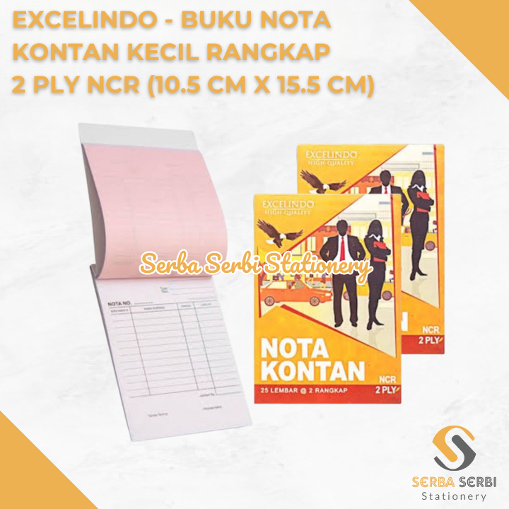 Jual GROSIR (1 PAK ISI 10 BIJI) EXCELINDO - BUKU NOTA KONTAN K2 / KECIL ...