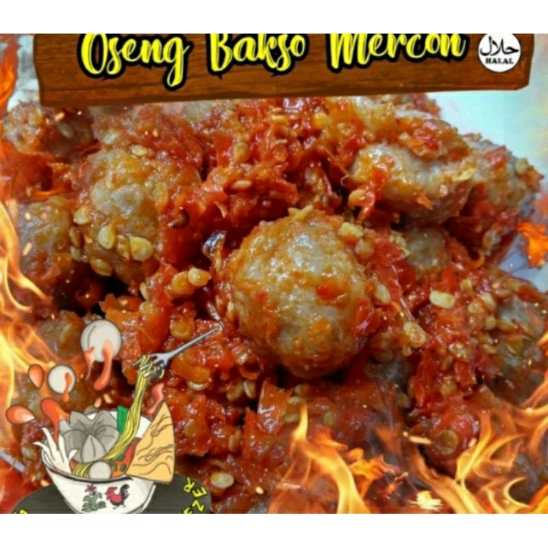 Jual bakso mercon kemasan 125 gr | Shopee Indonesia