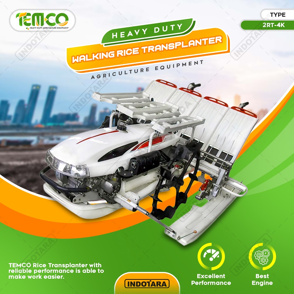 Jual Mesin Penanam Padi Rice Transplanter Temco 2RT-4K | Shopee Indonesia