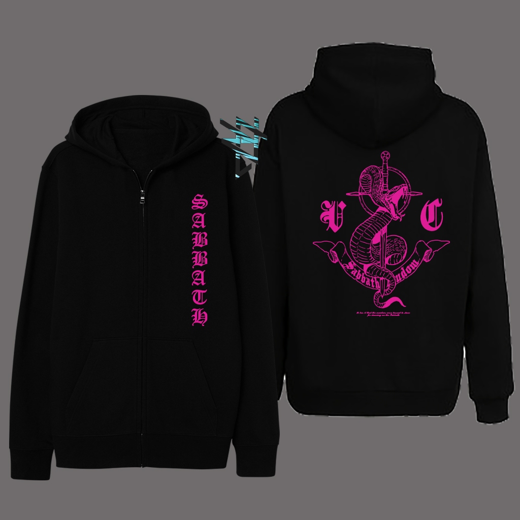 Jual JAKET HOODIE ZIPPER SABBATH WOOIN CREW WINBREAKER MANHWA OUTFIT ...