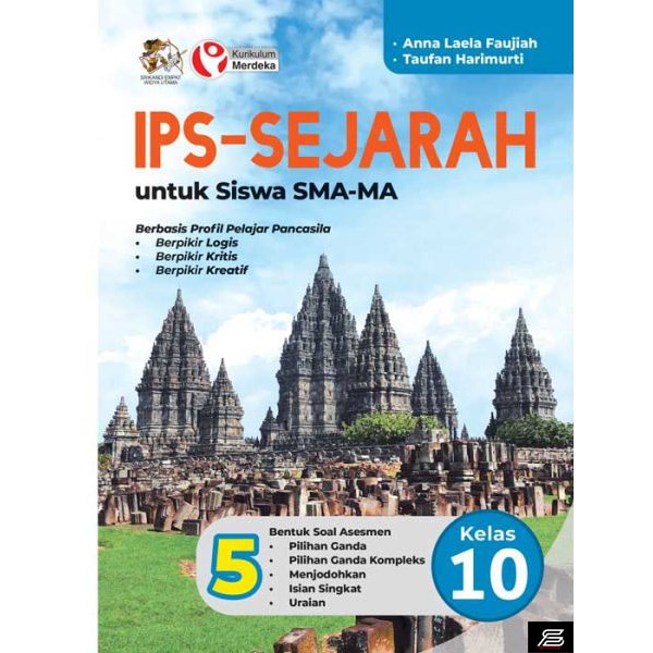 Jual BUKU IPS-SEJARAH UNTUK SMA-MA KELAS X KURIKULUM MERDEKA | Shopee Indonesia