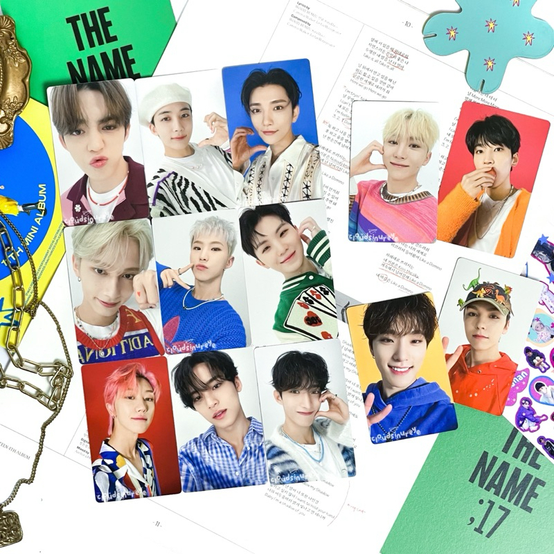 Jual (Ready Stock) Photocard Official Seventeen MD The Name ; ODD Ver • MD Hybe Pledis Seventeen ...