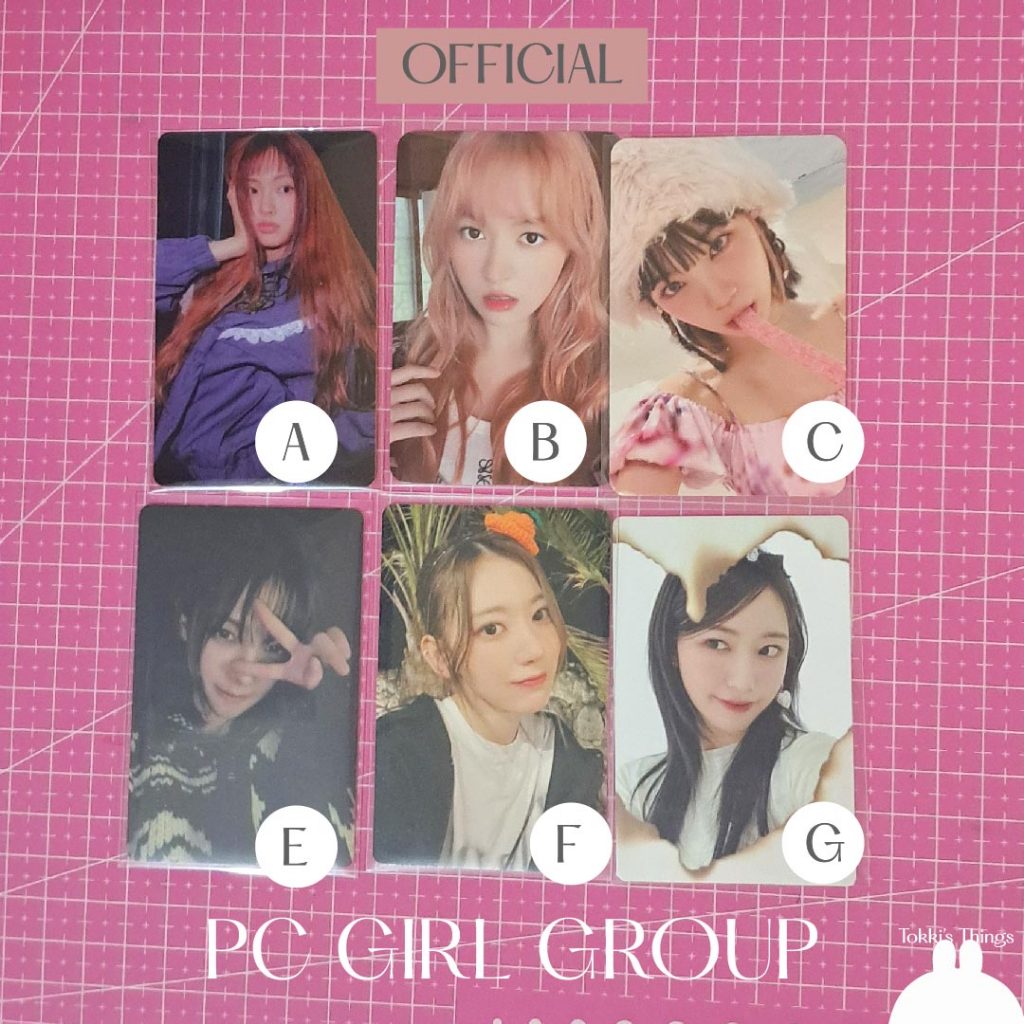Jual PC Official Girl Group Aespa Nmixx Lesserafim New Jeans (BACA ...