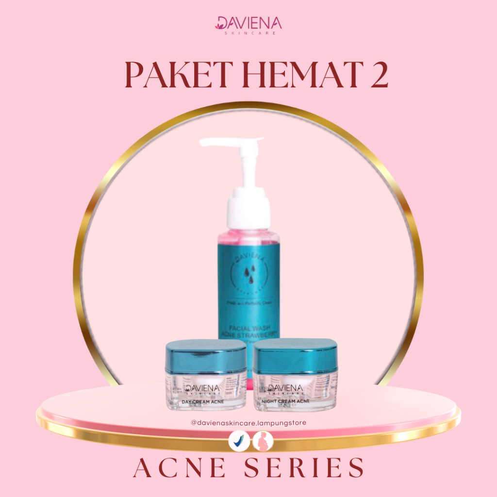 Jual PAKET HEMAT ACNE 2 | DAVIENA SKINCARE | Shopee Indonesia