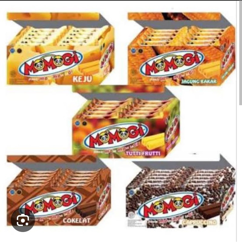 Jual MOMOGI Snack stick 5gram Box | Shopee Indonesia