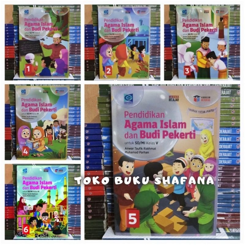 Jual Buku Pendidikan Agama Islam Kelas 1 2 3 4 5 6 SD Grafindo Kurikulum Merdeka ( KURMER ...