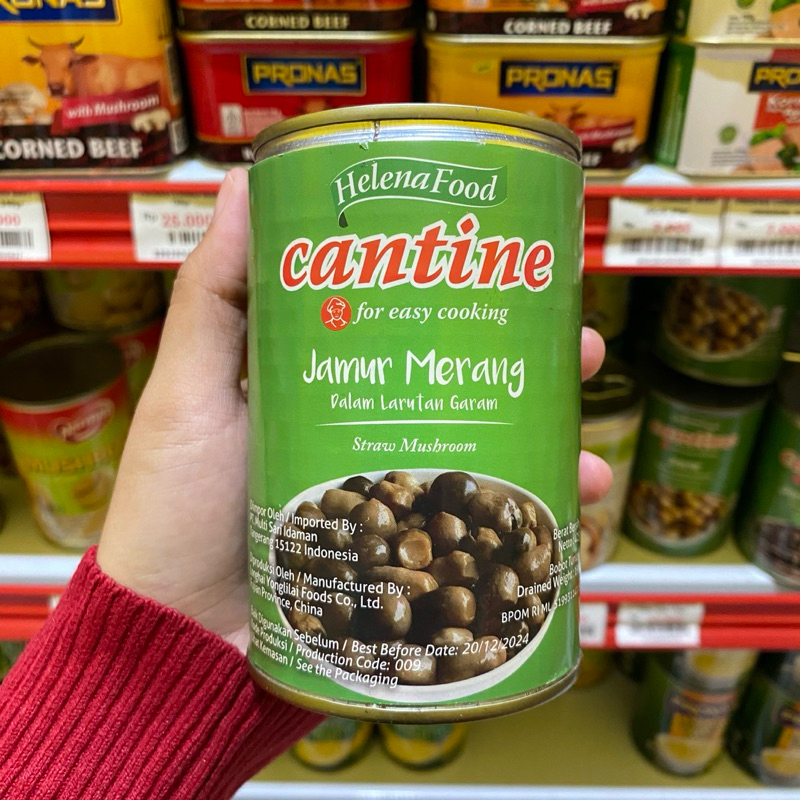 Jual Helena Food Cantine Jamur Merang 425gr | Shopee Indonesia