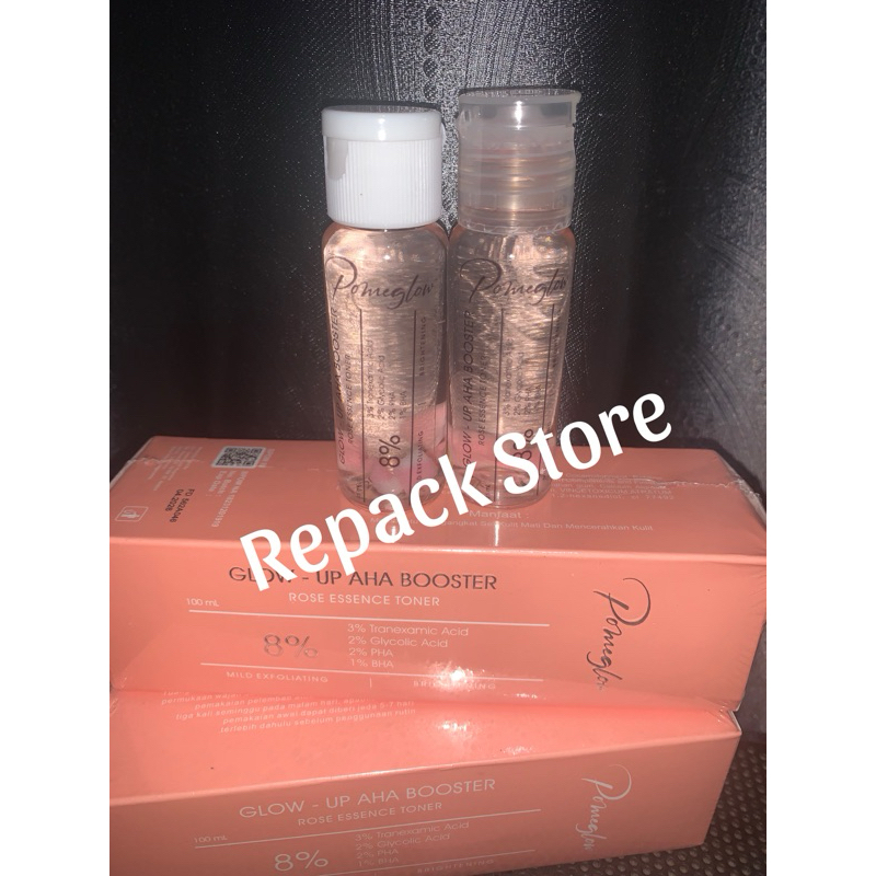 Jual Repack Store - Pomeglow Share in jar - Glow Up AHA Booster ...