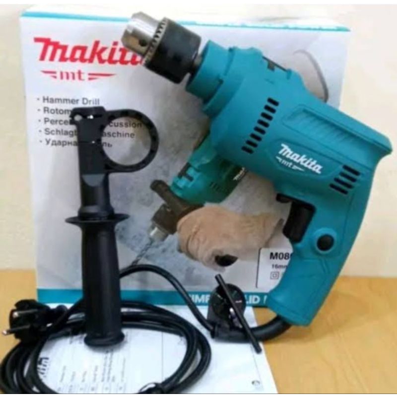 Jual Mesin Bor Listrik 13mm M0801B MAKITA Bor 13mm impact M 0801B ...