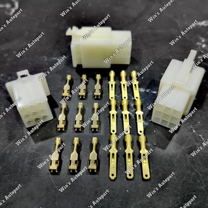 Jual SOKET KECIL NYLON TIPE 110 (SOCKET+SKUN) / SOCKET KECIL NILON ...