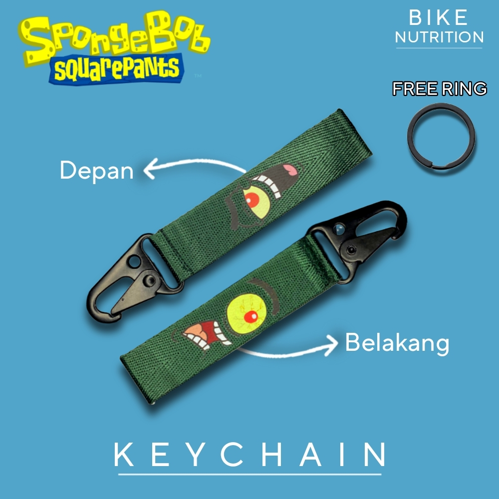 Jual GANTUNGAN KUNCI PLANKTON KEYCHAIN PATRICK KEY CHAIN TUAN KRAB ...