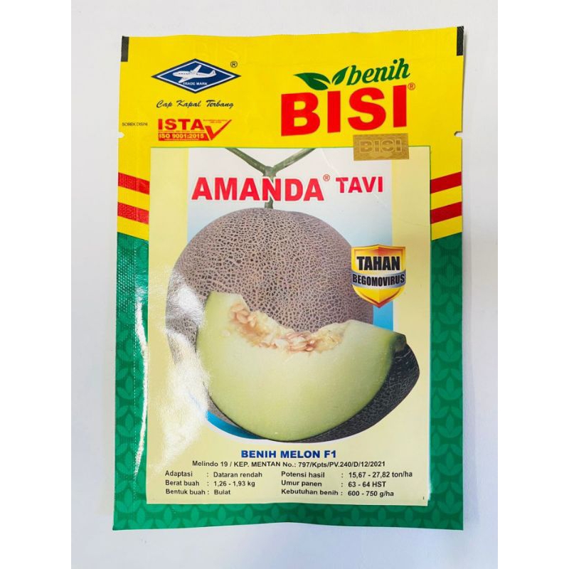 Jual Benih Bibit Melon Madu Amanda Tavi F1/KEMASAN ULANG REPACKING ...
