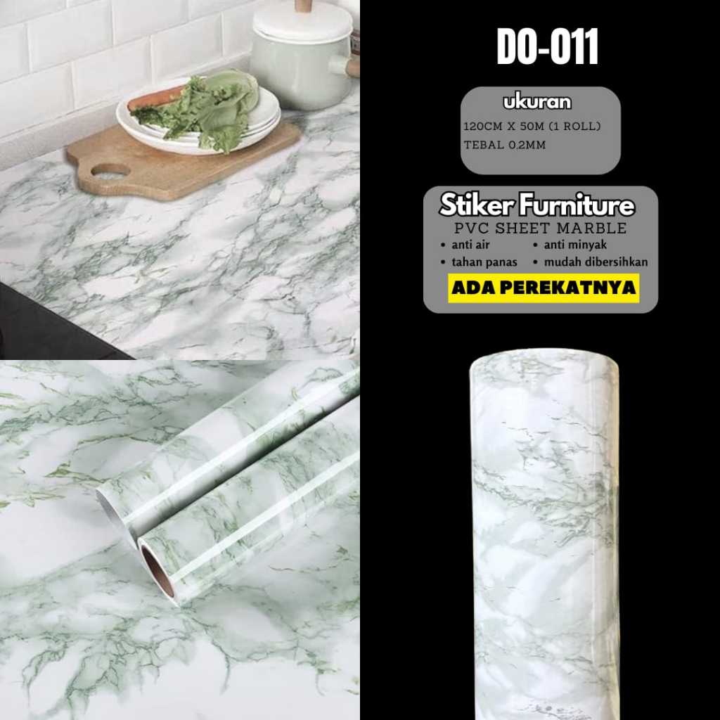 Jual PVC SHEET (Sudah ada Lem)//Deco Sheet pelapis furniture/ sticker ...