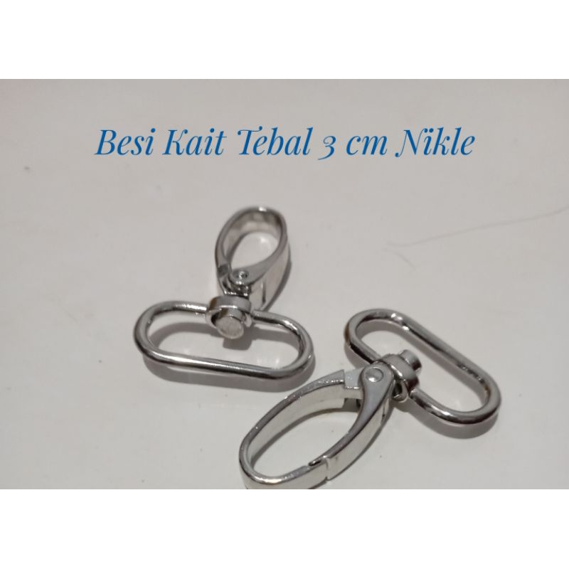 Jual Besi Kait Pengait Tas Tebal Hook 30MM | Shopee Indonesia