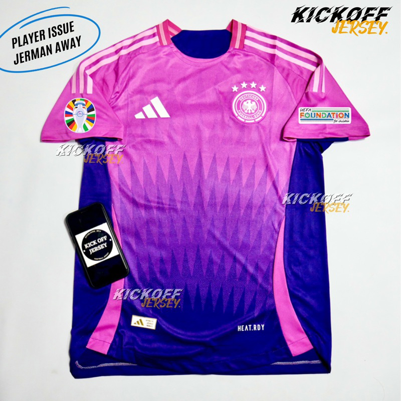 Jual (PLAYER ISSUE) JERSEY JERMAN AWAY EURO 2024 PI FULL PATCH | Shopee Indonesia