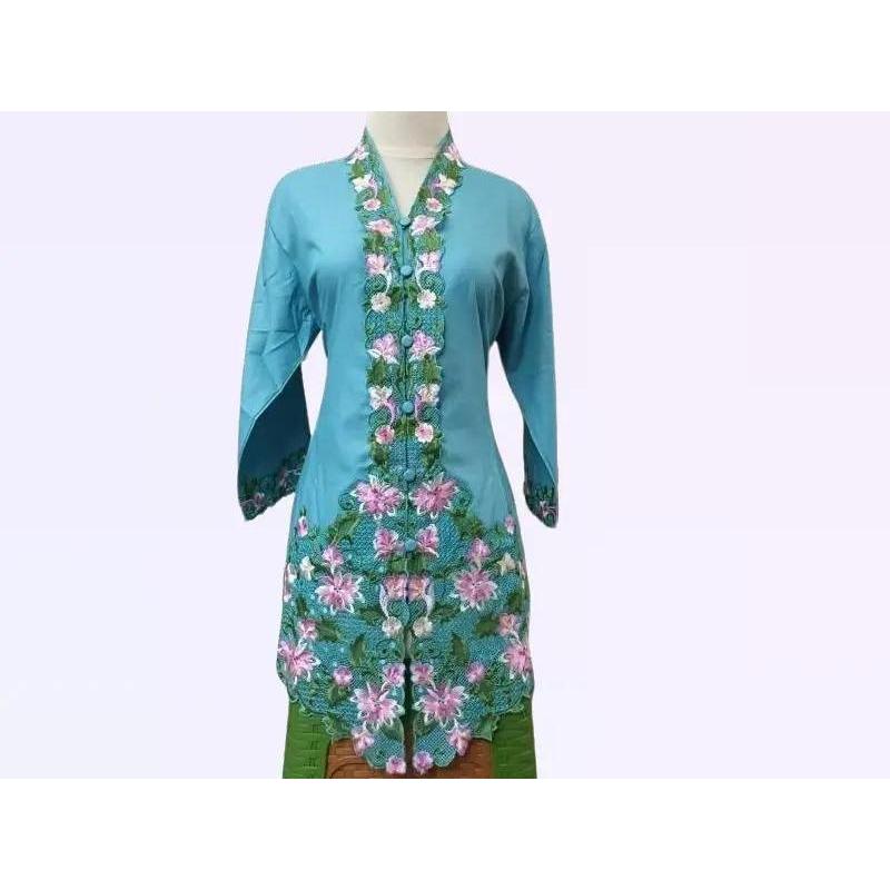 Jual BAJU KEBAYA BORDIR ENCIM WANITA BETAWI MODERN | setelan kebaya ...