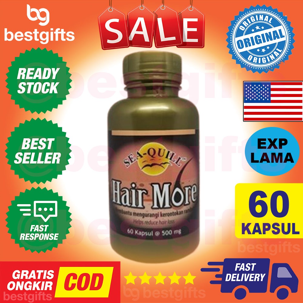 Jual SEA-QUILL SEAQUILL SEA QUILL HAIR MORE SUPLEMEN RAMBUT MENCEGAH ...
