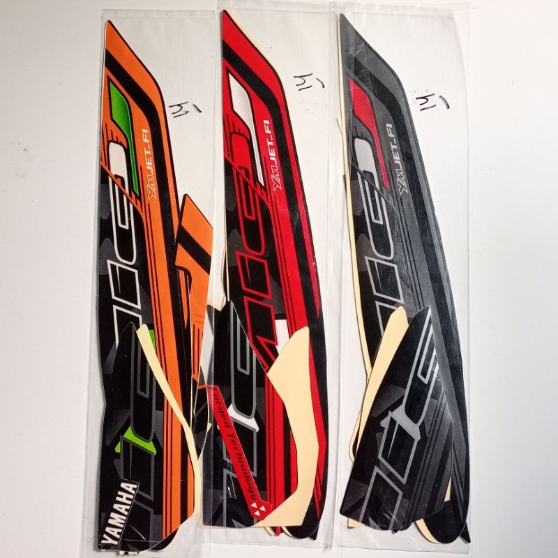 Jual STIKER STRIPING STANDART YAMAHA MIO J 2014 LIST LES BODY MOTOR MIO ...