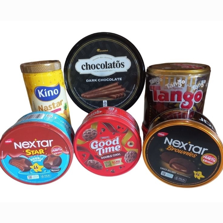 Jual Elegant Aneka Kue Kaleng Lebaran Good Time Kino Nastar Nextar ...