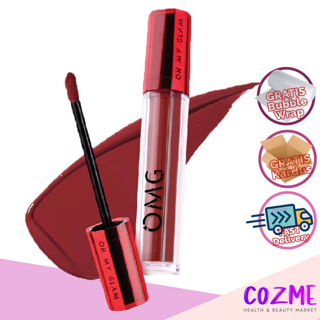 Jual OMG Oh My Glam Matte Kiss Lip Cream | Shopee Indonesia