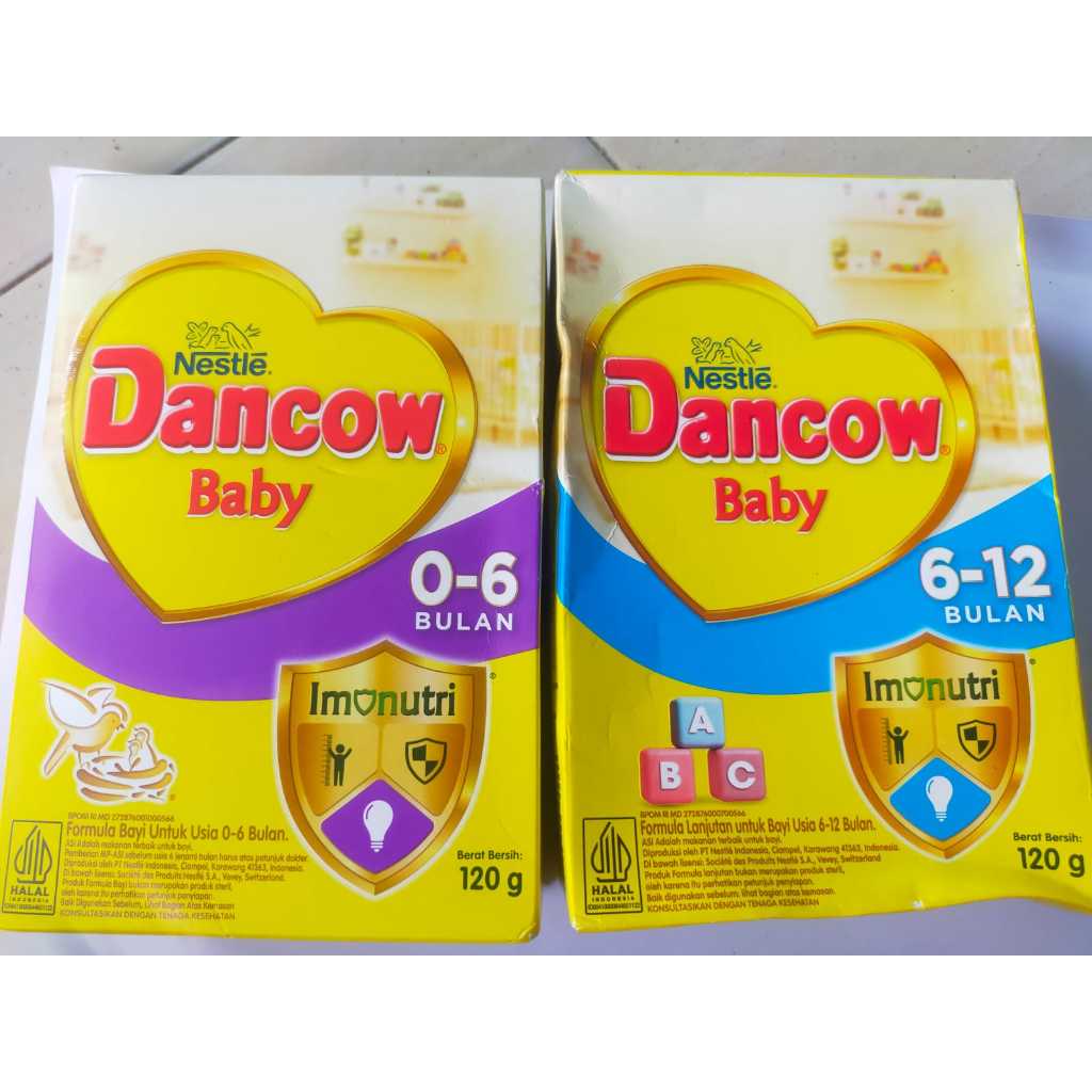 Jual Dancow Baby 0-6 & 6-12 Formula Bayi Tinggi DHA Expired Agustus ...