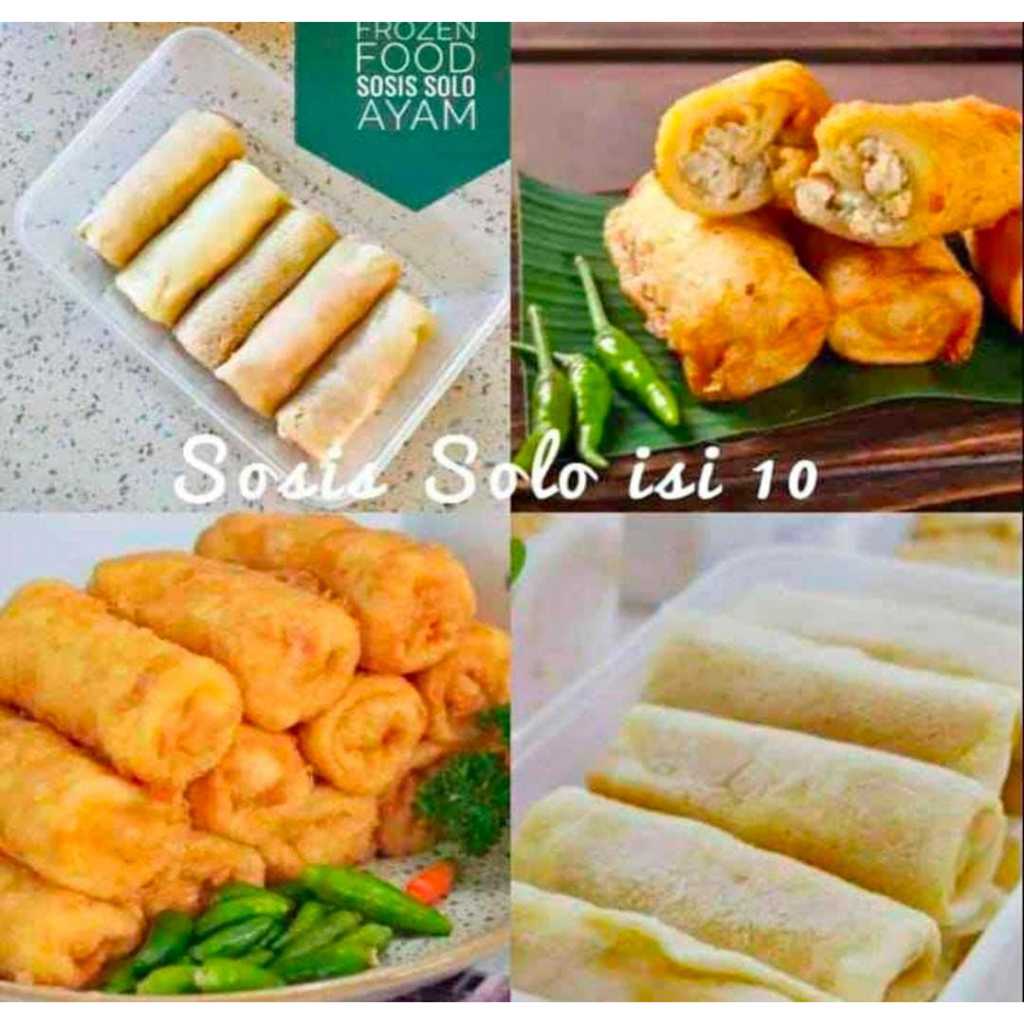 Jual SOSIS SOLO FROZEN SOSIS SOLO ISI AYAM | Shopee Indonesia