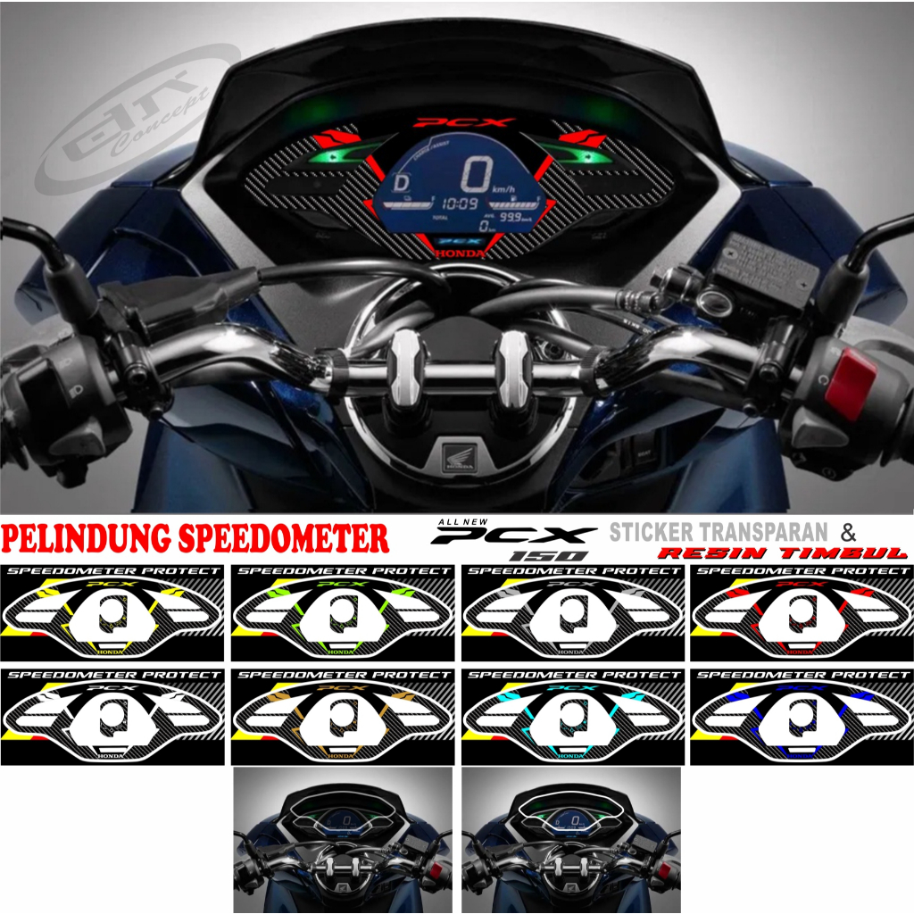 Jual Stiker Anti Gores Speedometer PCX 150 Transparan Sticker ...