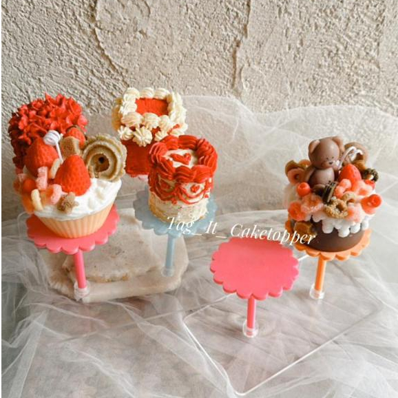 Jual Paku mawar Mini Petite Cake buttercream/ cupcake Flower Nail Kue ...