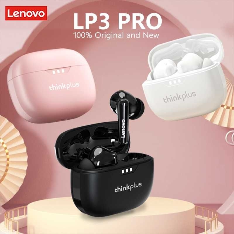 Jual Lenovo Think Plus LP3 Pro TWS Earphone Bluetooth 5.2 HiFi Noise Reduction | Shopee Indonesia