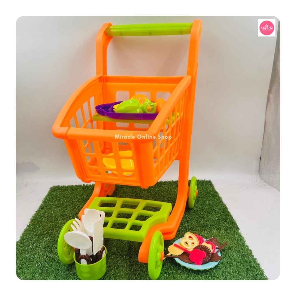 Jual Mainan Troli Belanja Supermarket besar - Shopping trolly anak ...