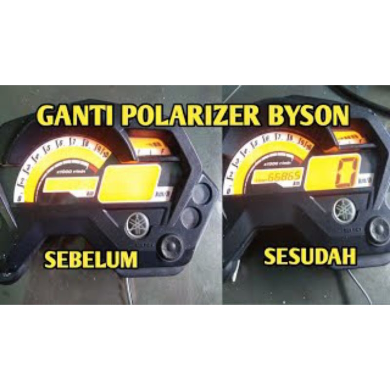 Jual polarizer polaris spedometer Byson old sunburn terbakar | Shopee ...