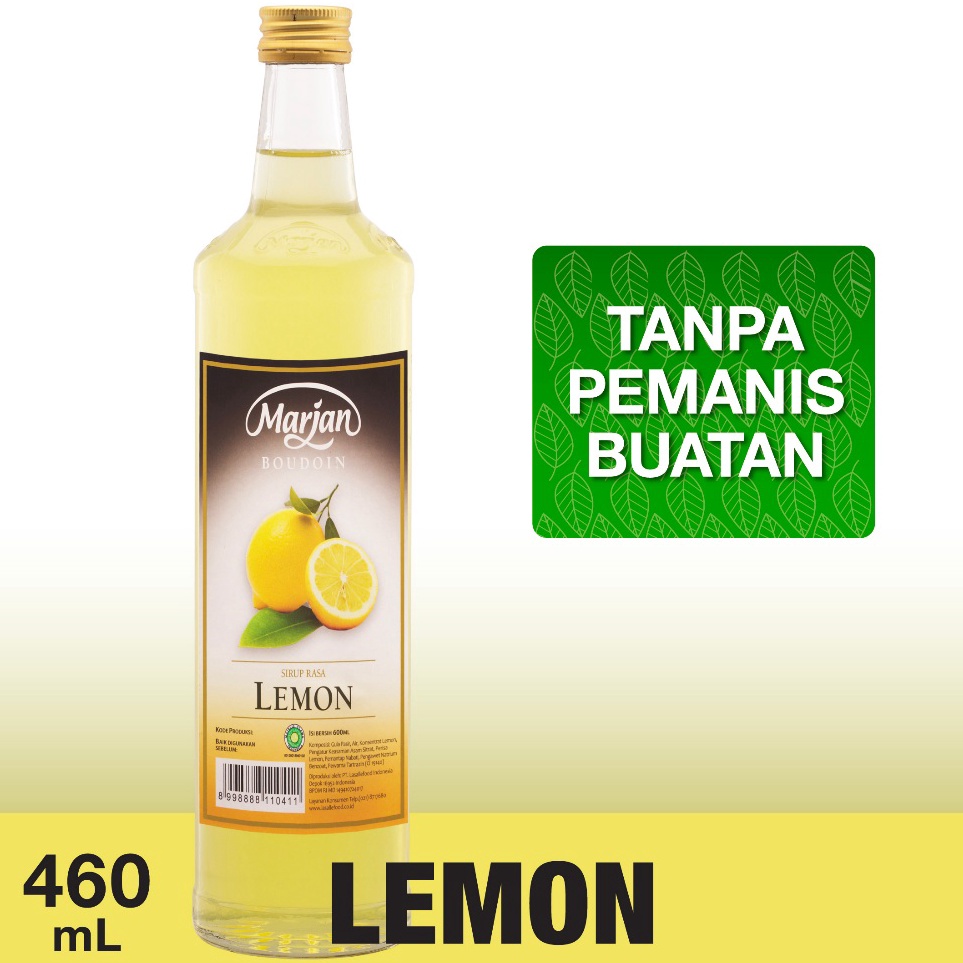 Jual Produk Terbaik Marjan Boudoin Syrup Lemon 46ml | Shopee Indonesia