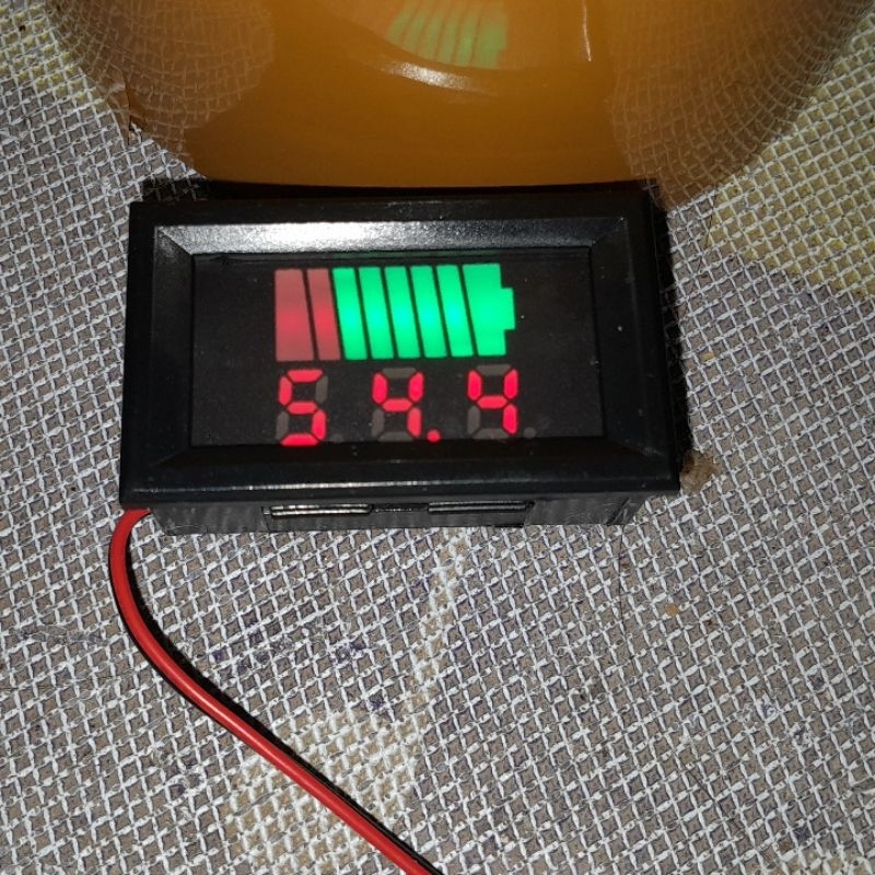 Jual Indikator Level Batere + Volt meter 6V - 100V 2S - 25S Otomatis ...