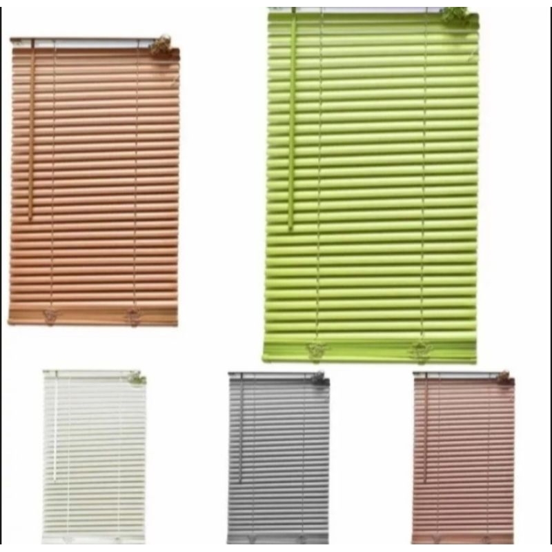 Jual Tirai Jendela Pvc 120x220 Cm Tirai Gulung Gorden Jendela Krei ...