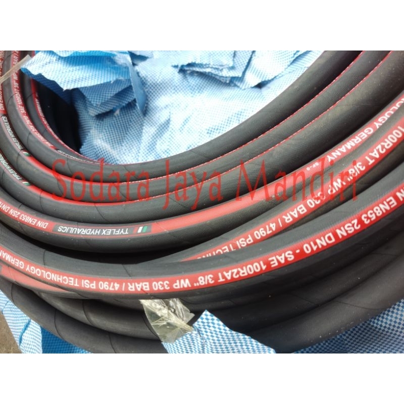 Jual Hose high pressure / Selang hydraulic 1 inch R2 (2 kawat) | Shopee ...
