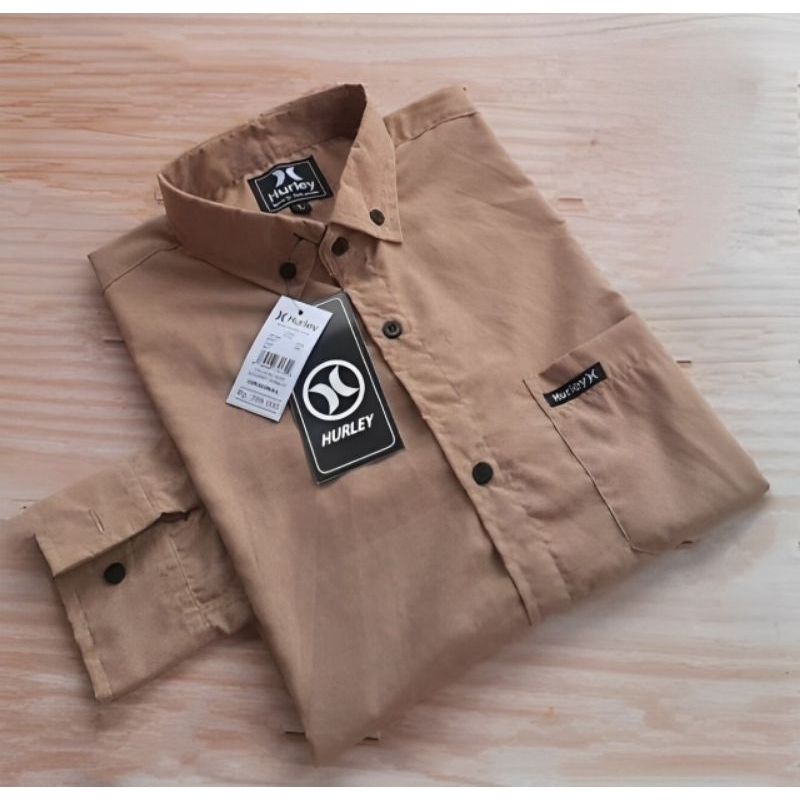 Jual KEMEJA POLOS KATUN LENGAN PANJANG UNISEX TERLARIS BEST SELLER 2024 ...