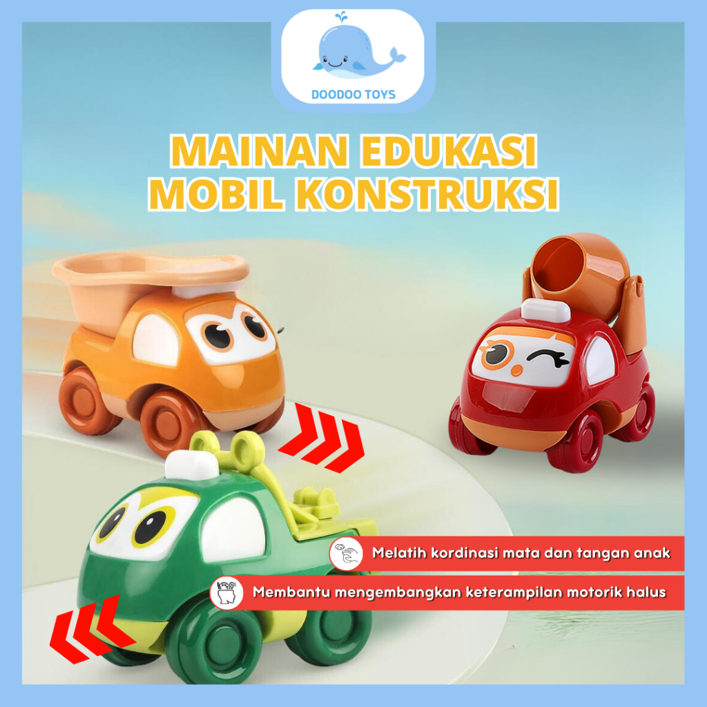 Jual Mainan Edukasi Anak Bayi Mobil Mobilan Konstruksi - Perempuan Laki ...