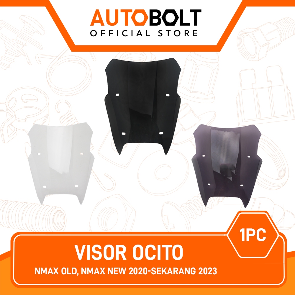 Jual Visor Ocito Yamaha NMAX Old New 2020-2023 Hitam Winsil Winshild ...