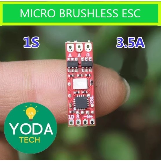 Jual Driver Micro Brushless ESC 3,5A 1S (8434B) | Shopee Indonesia