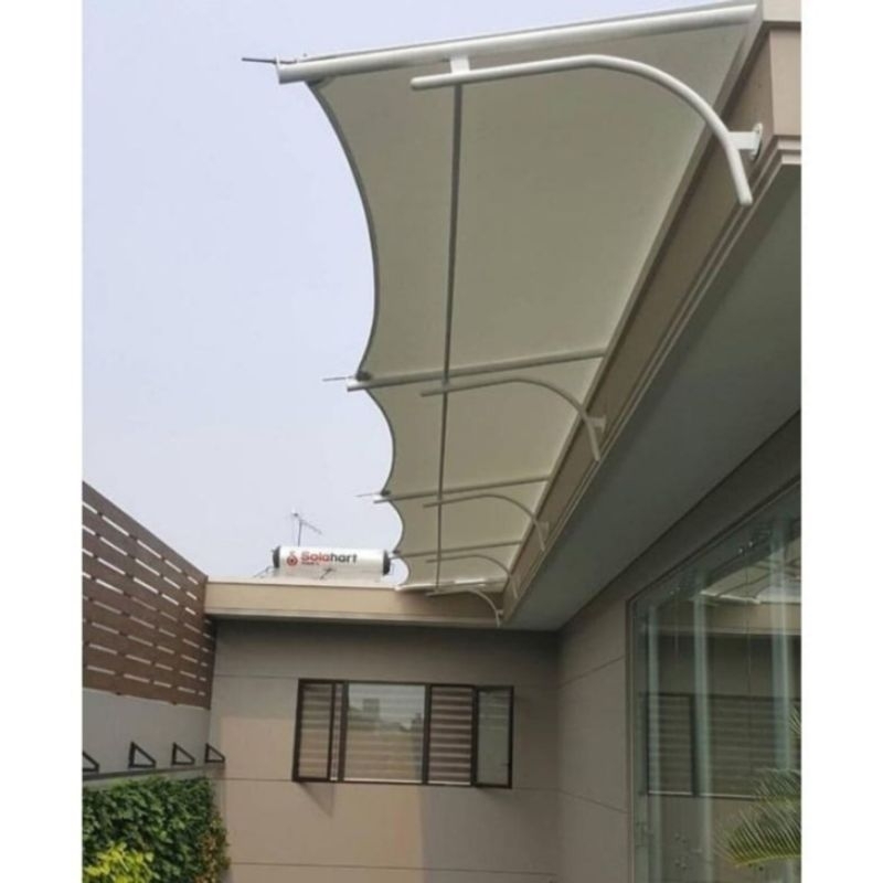Jual Kanopi Membran ukuran custom bahan pvc 550 gsm | Shopee Indonesia