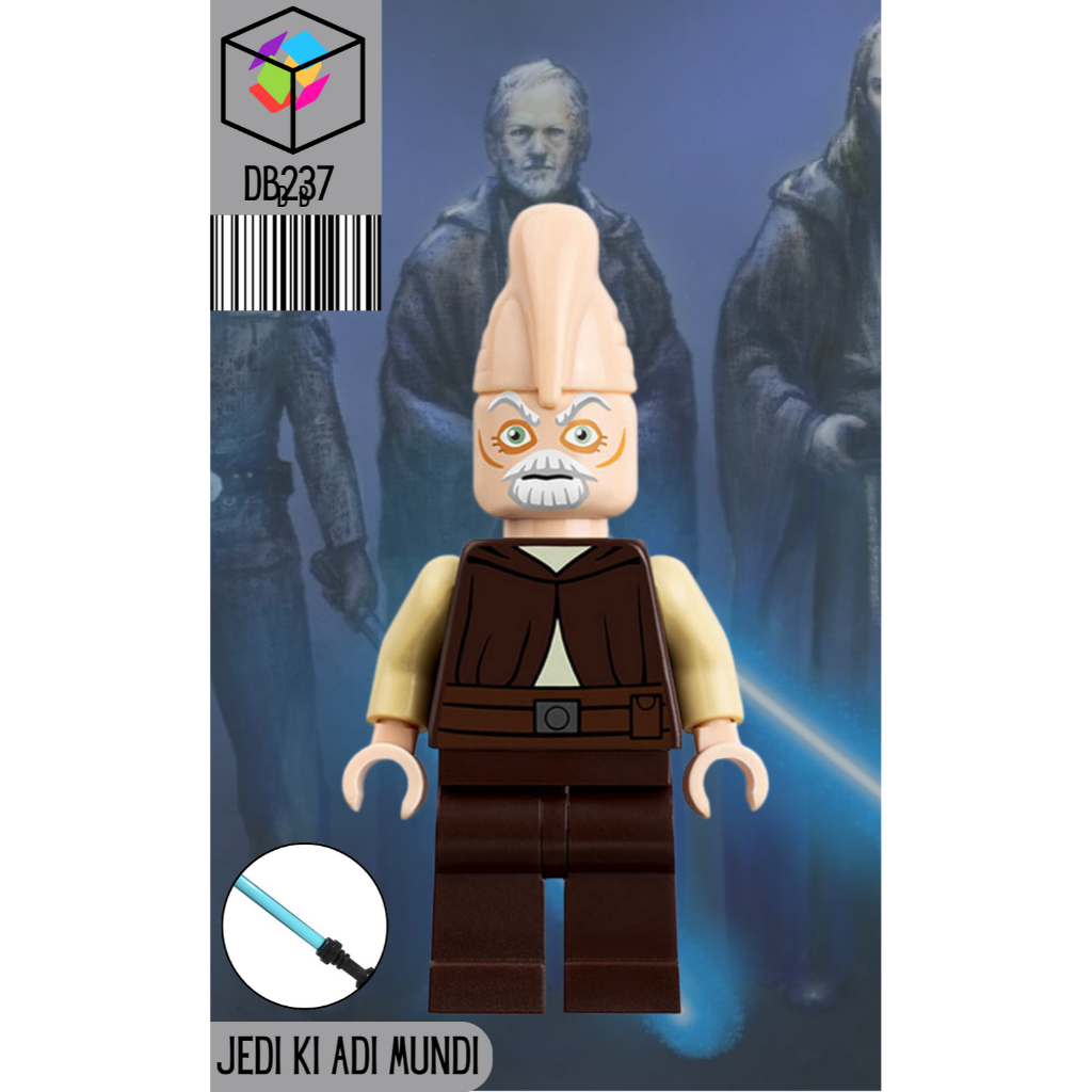 Jual Mainan Anak Edukasi Koleksi Brick Minifigure Star Wars Jedi Ki Adi ...