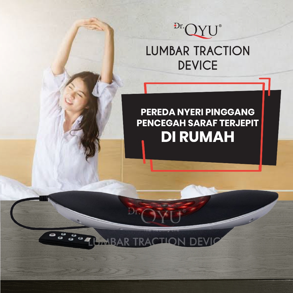 Jual Dr.Qyu Lumbar Traction alat fisioterapi portable 4 in 1 saraf ...