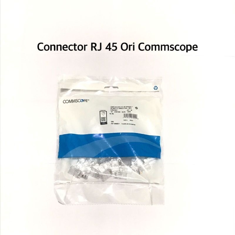 Jual Commscope Original Connector RJ45 cat 5 eceran | Shopee Indonesia