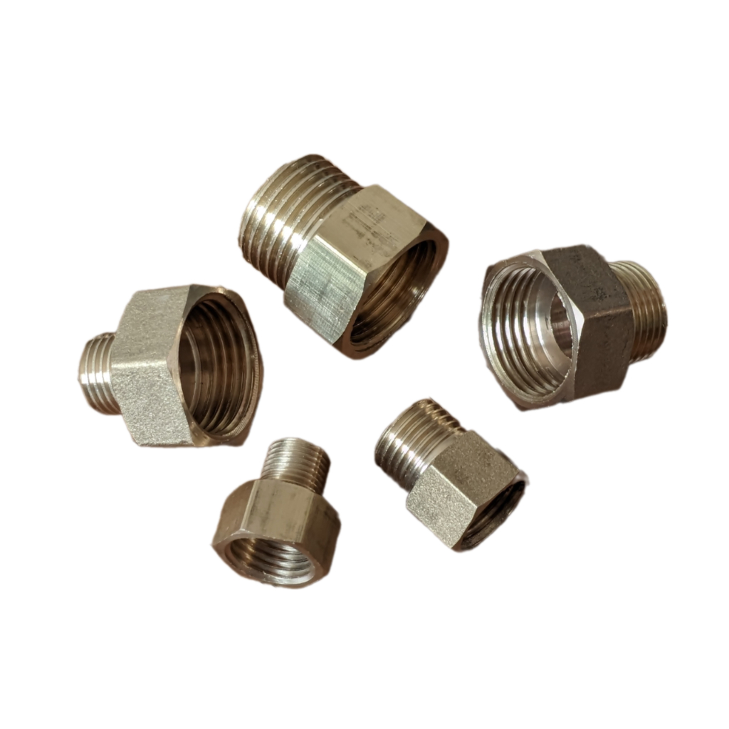 Jual Flok Sok 1/8 1/4 3/8 1/2 Inci Kuningan / Reducer Inside-Outside ...