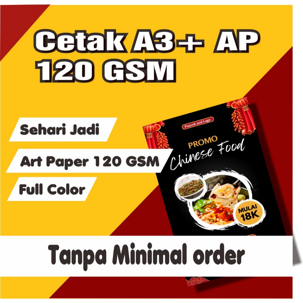 Jual Jasa Cetak Art Paper A3+ | Print A3 Plus 1 dan 2 Sisi Sehari Jadi ...