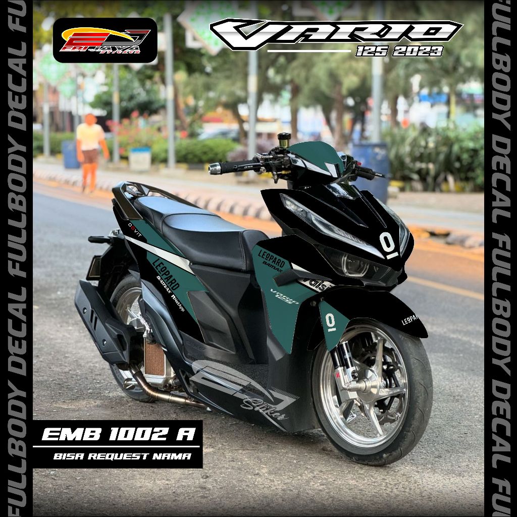Jual STIKER DECAL VARIASI FULL BODY MOTOR VARIO LED LANGSUNG CETAK ...