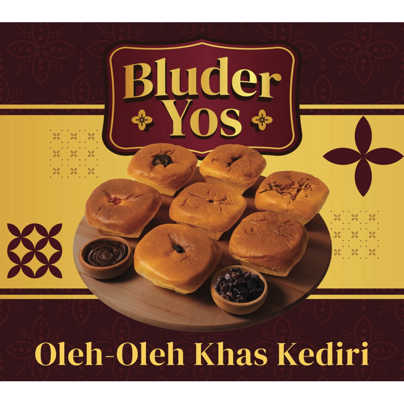 Jual Roti Bluder Yos Kediri Box isi 6 pcs - Roti Bluder - Oleh Oleh ...