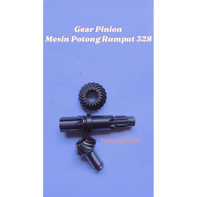 Jual Gear Pinion Shaft Gear Case Segi 4 Mesin Potong Rumput 328 2Tk ...