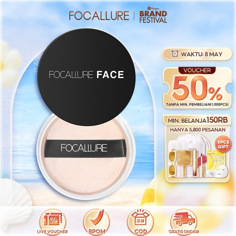 Jual BEAUTYBY.NADIN - Focallure Loose Powder Bedak Tabur FA15 Setting ...